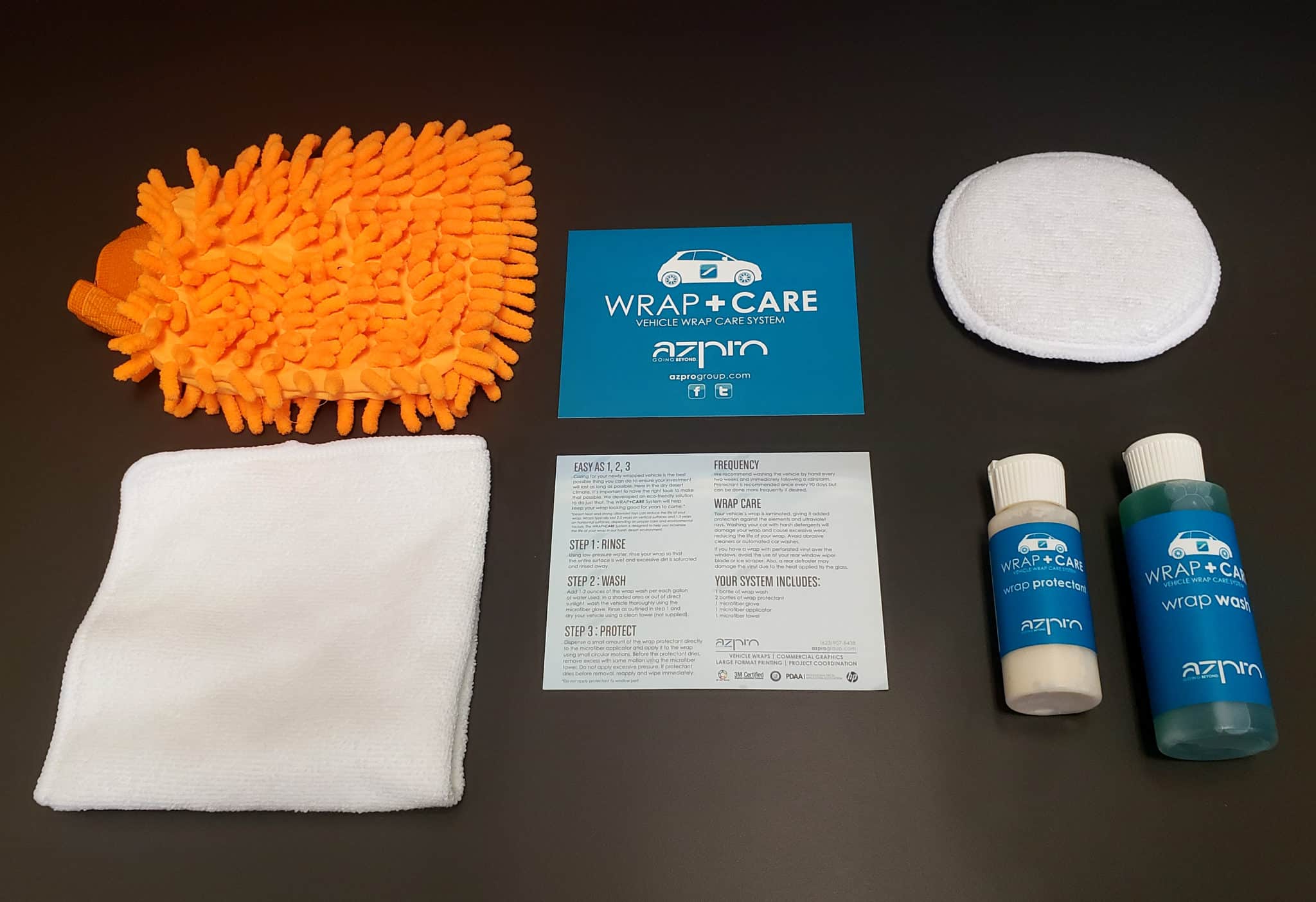 The AZPRO Care System for Vehicle Fleet Graphics - AZPRO